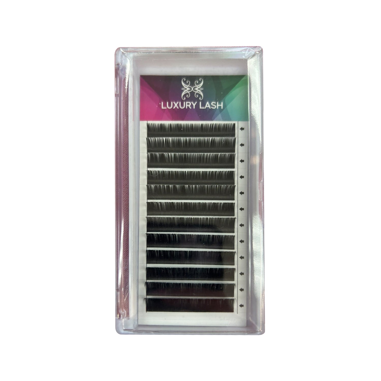 Luxury Lash C/D Curl / Mix 0.12 Classic Lash Extensions Tray ...